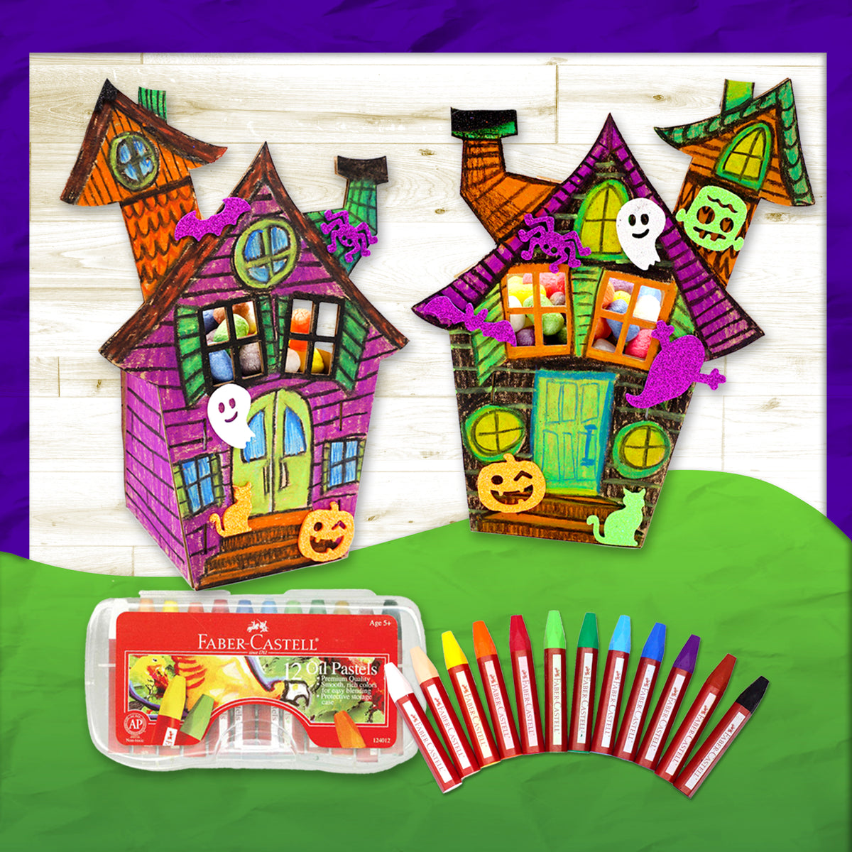Halloween Hijinx Kids Craft Box – Spooky & Fun Halloween Crafts for ...
