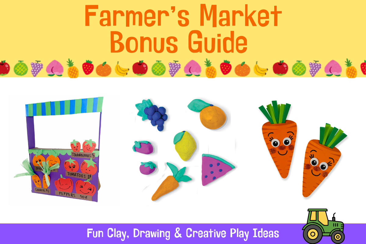 Farmer’s Market Crafts for Kids | Clay & Creative Activities – We Craft Box