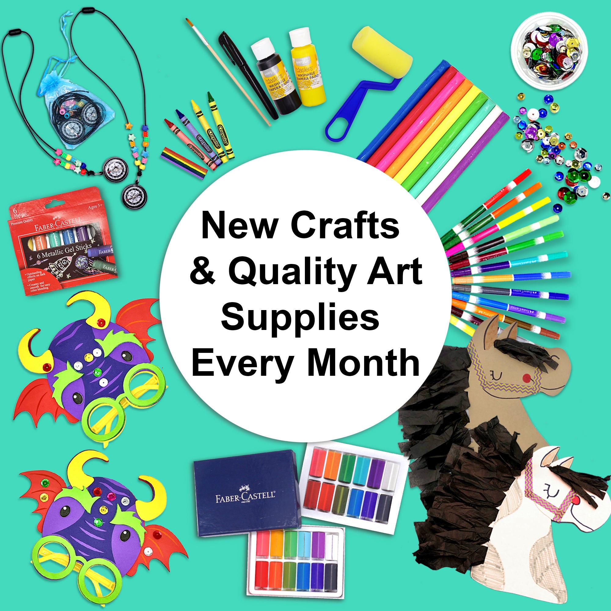 Gift a Kids Craft Subscription – Fun & Creative DIY Crafts – We Craft Box