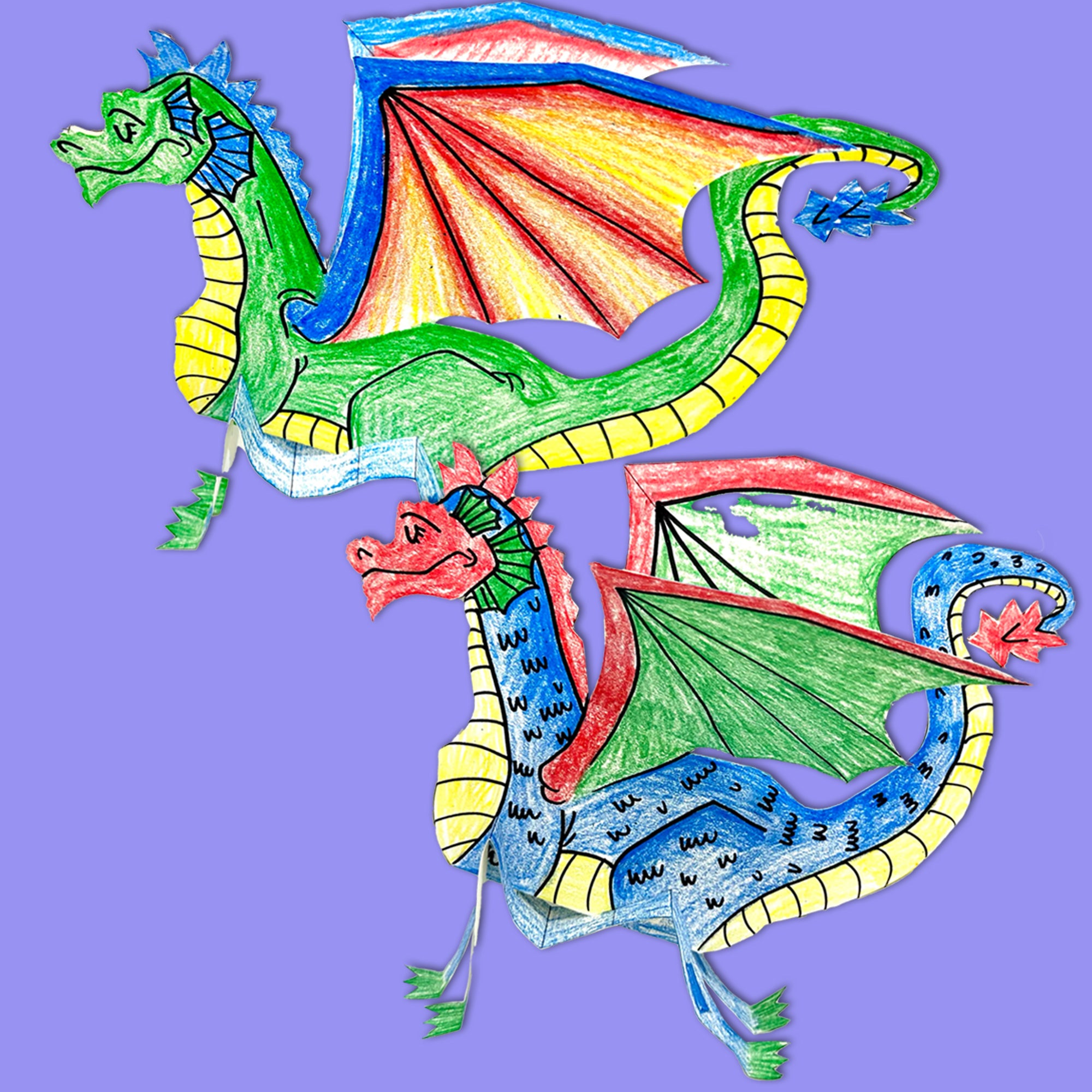 Mythical Creatures - Dragons & Unicorns – We Craft Box