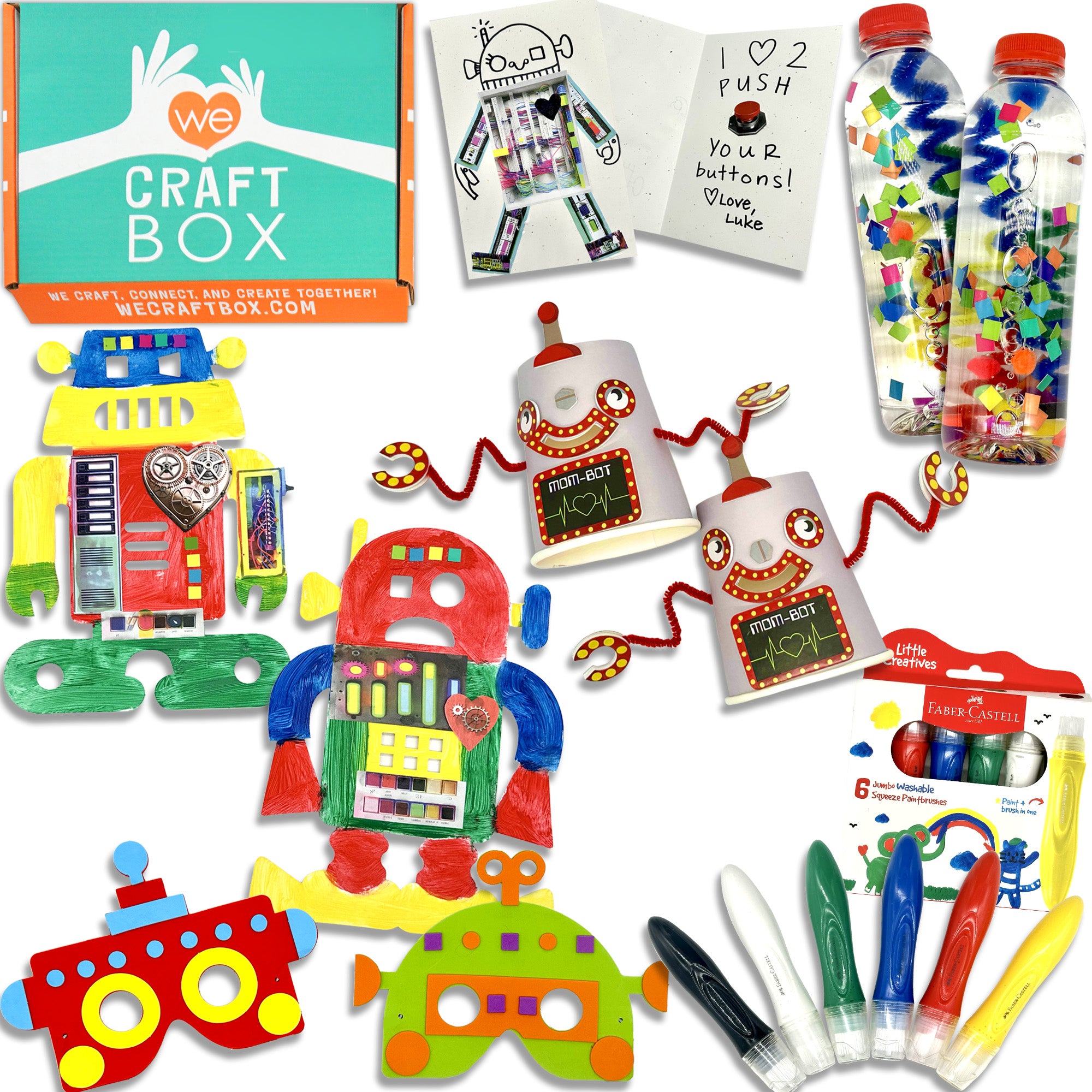 Rocking Robot - Creative Art & Sensory Play – We Craft Box