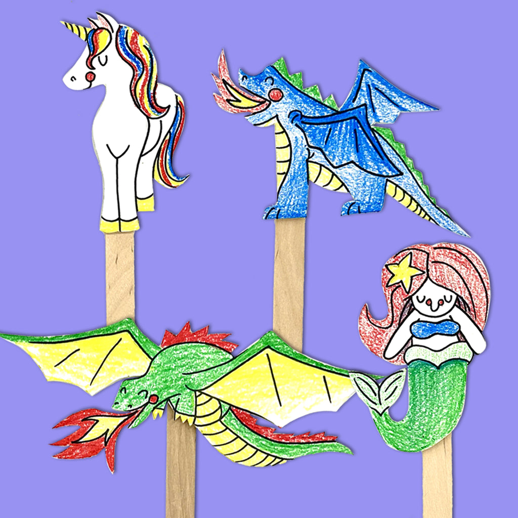 Mythical Creatures - Dragons & Unicorns – We Craft Box